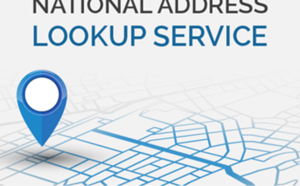 Now Available: National Address Lookup Service